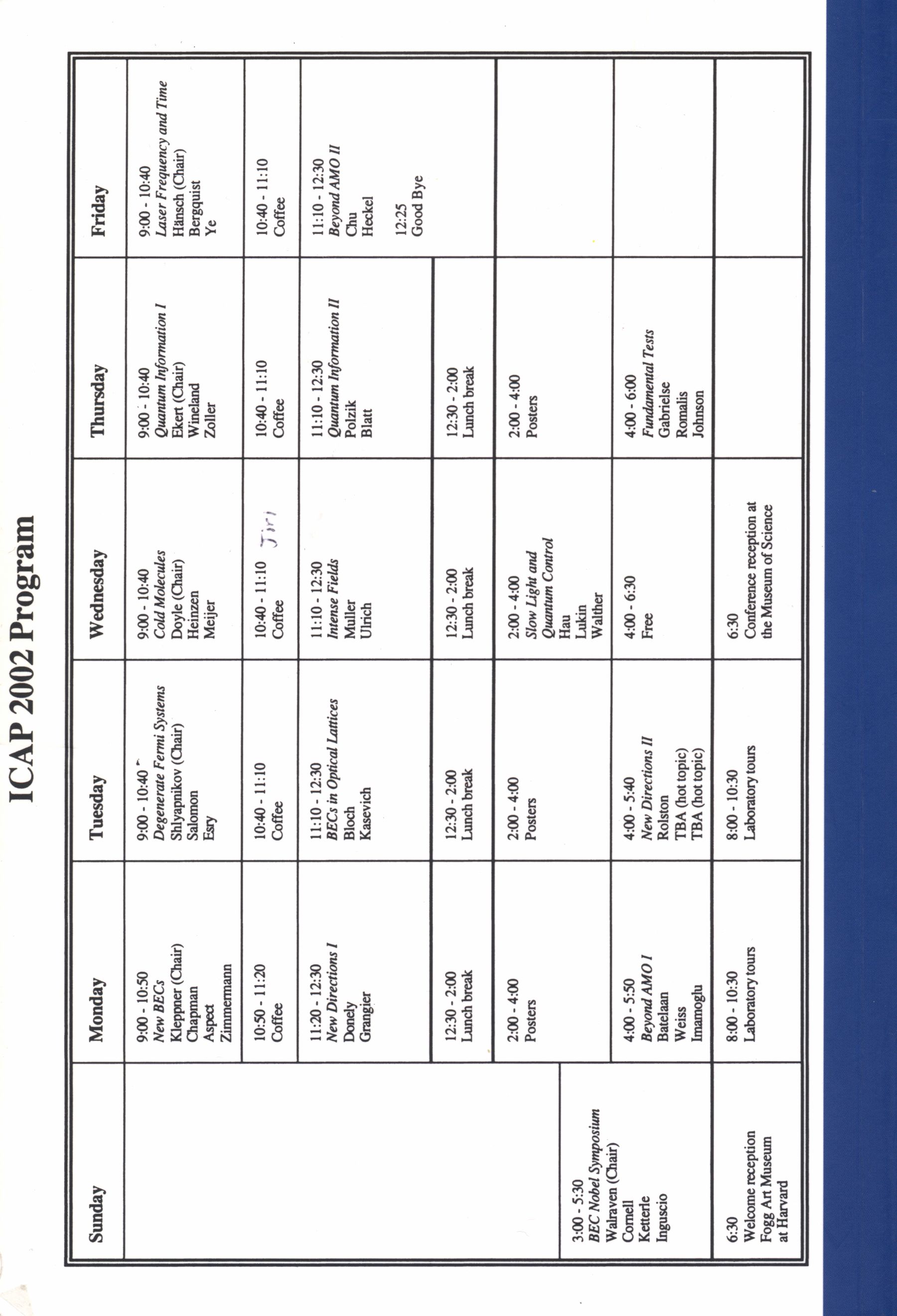 ICAP 2008, 21st International Conference on Atomic Physics XXI - Book ...